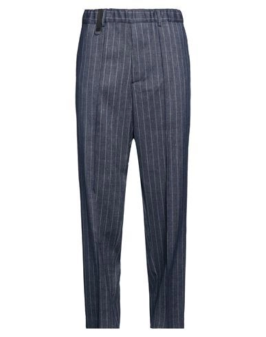 MESSAGERIE Pants Size Linen, Pes, Viscose, Elastane - Blue