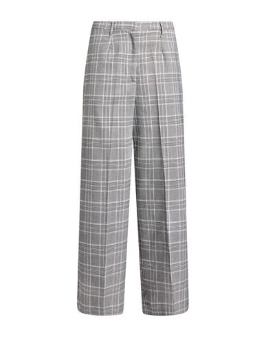 SHIRTAPORTER Pants Size Polyester, Viscose, Elastane - Grey