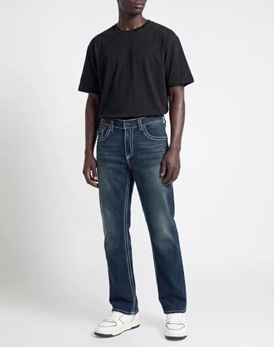 True Religion Ricky Jeans Straight Leg, Medium Wash, Cotton Elastane Blend