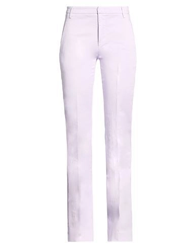DONDUP Pants Lilac Size Cotton, Elastane - Purple