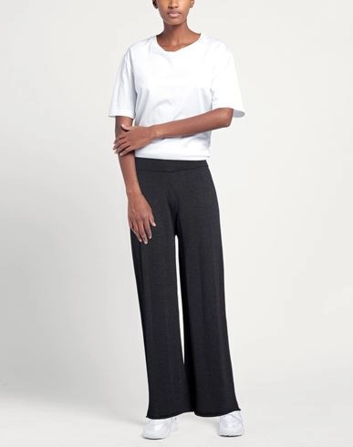 Alpha Studio Virgin Wool Wide-leg Knit Pants