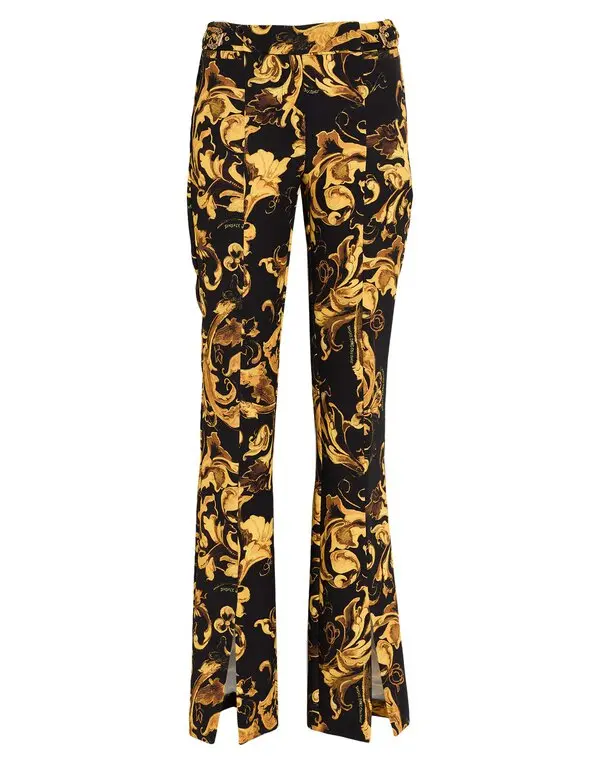 Versace High Waisted Straight Leg Pants