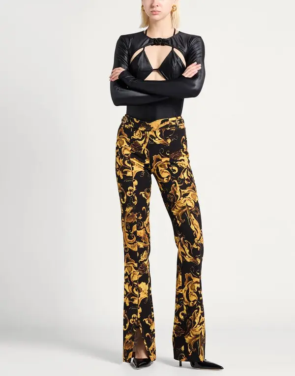 Versace High Waisted Straight Leg Pants