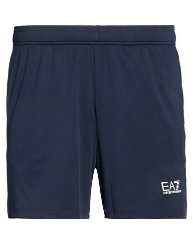 EA7 Shorts & Bermuda Shorts Size Polyester - Blue