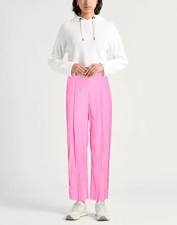 Peserico Pescarico Cotton-polyester Poplin Tapered Pants