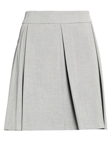 CARACTÈRE Mini Skirt Size Polyester, Viscose, Elastane - Grey
