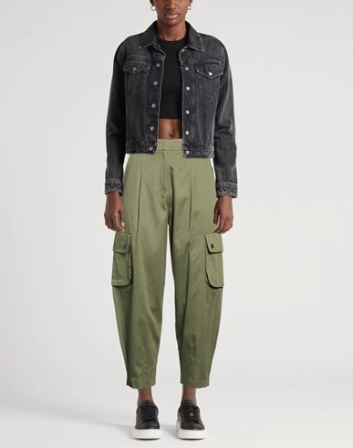 CARLA G. Cotton Twill Cargo Pants
