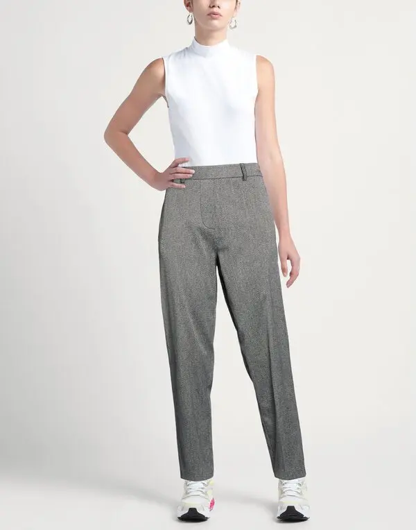 CARLA G. Tapered Flannel Pants