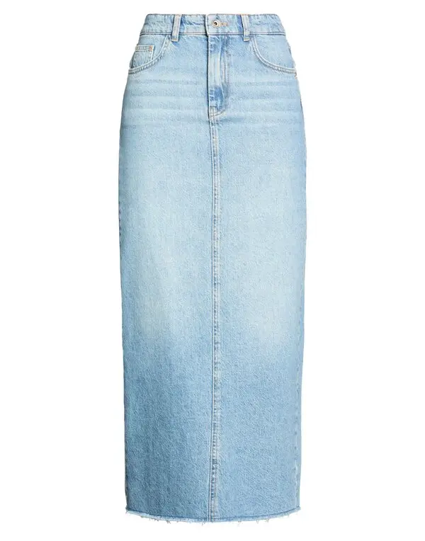 Patrizia Pepe Denim Pencil Skirt
