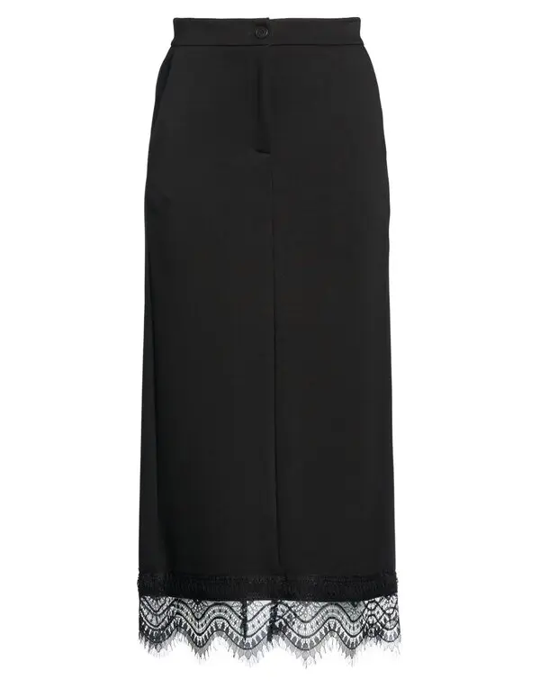OLTRE Pencil Skirt With Lace Trims
