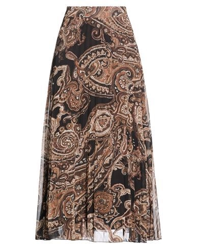 KAOS Maxi Skirt Size Polyester - Brown