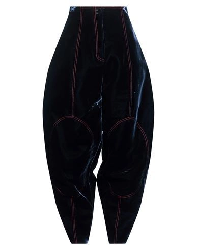 Emporio Armani Velvet Tapered Pants - Navy