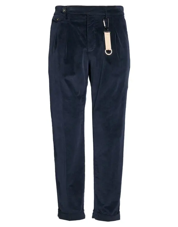 MANUEL RITZ Pants Size Cotton, Modal, Elastane - Navy
