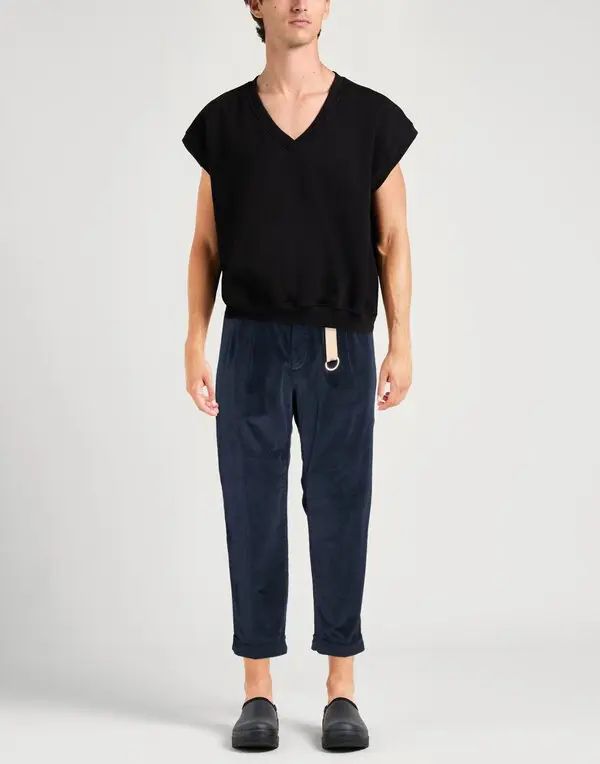 MANUEL RITZ Pants Size Cotton, Modal, Elastane - Navy