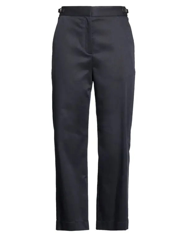 Agnona Wool, Cotton, And Elastane Straight-leg Pants