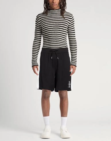 Armani Exchange Cotton Shorts With Two-tone Side Stripes