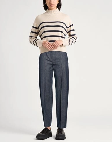 Agnona Cotton Wool Polyamide Elastane Tapered Flannel Pants