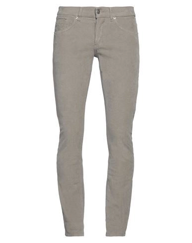 DONDUP Pants Size Cotton, Elastane - Grey