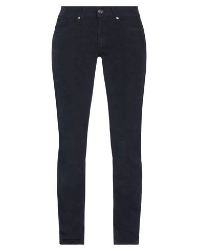 DONDUP Pants Size Cotton, Elastane - Navy
