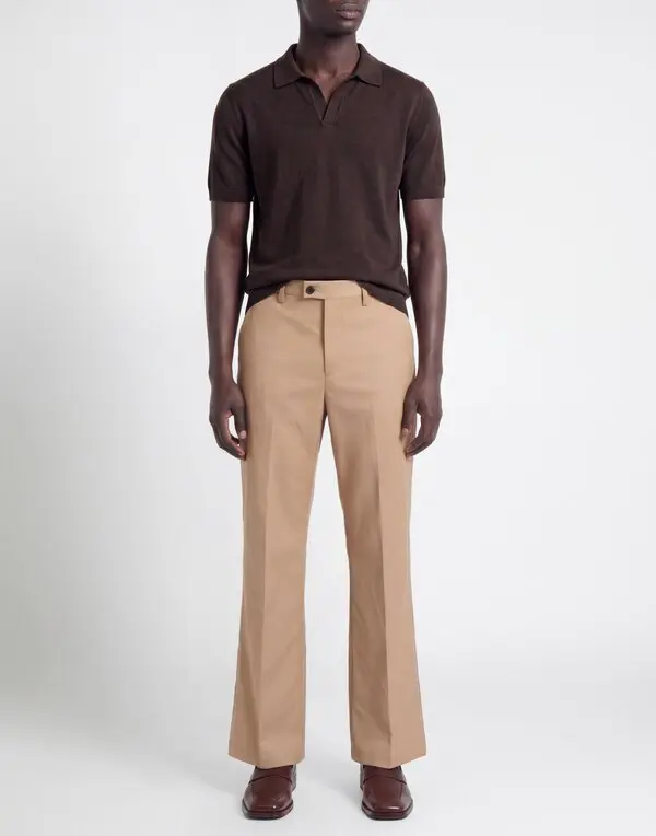 DEPARTMENT 5 Pants Light Brown Size Polyester, Viscose, Elastane