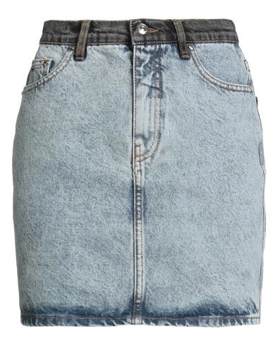 ROTATE BY BIRGER CHRISTENSEN Denim Skirt Size Organic Cotton - Blue