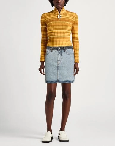 ROTATE BY BIRGER CHRISTENSEN Organic Cotton Denim Pencil Skirt