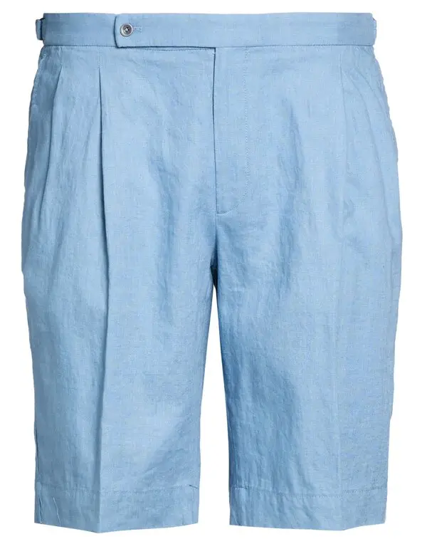 Incotex Slate Linen Shorts