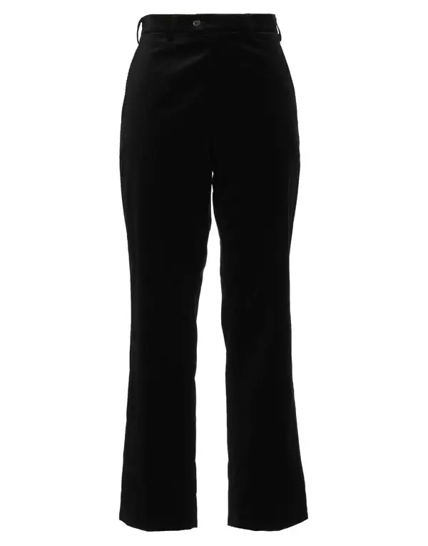 DEPARTMENT 5 Velvet High-waisted Straight-leg Pants