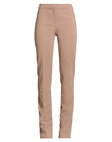 Pinko Straight-leg Twill Stretch Pants - Sand