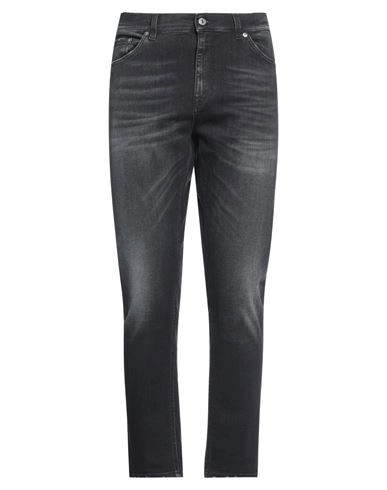 GRIFONI Jeans Charcoal Size Cotton, Elastomultiester, Elastane - Grey