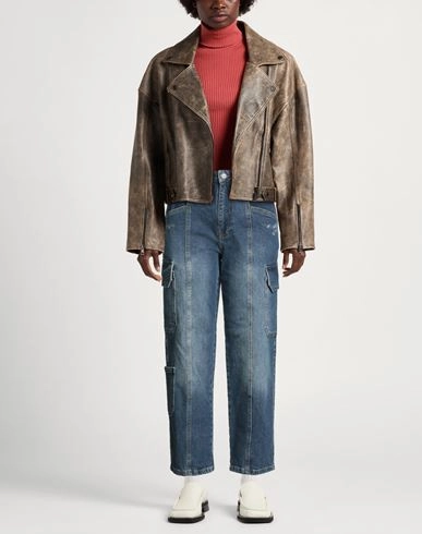Baum Und Pferdgarten Cargo Jeans In Dark Wash Denim