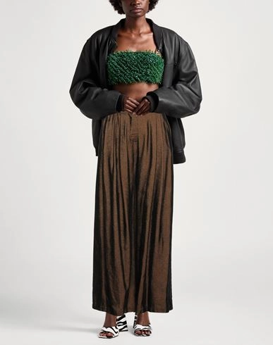 Momoni Wide-leg Velvet Pants