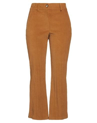 Momoni Pants Camel Size Cotton, Modal, Elastane - Beige
