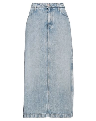 7 For All Mankind Denim Skirt Size Lyocell - Blue