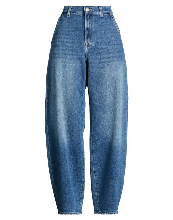 7 For All Mankind Cotton Elastane Baggy Jeans