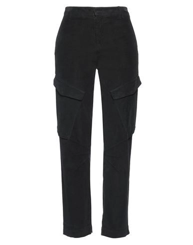 DONDUP Pants Size Cotton, Lyocell, Elastane - Black
