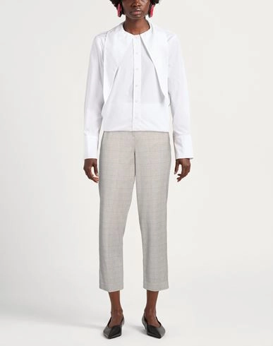 CIRCOLO 1901 Taupe Glen Plaid Jersey Pants