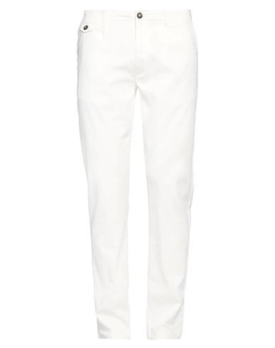 LIU •JO MAN Pants Size Cotton, Elastane - White