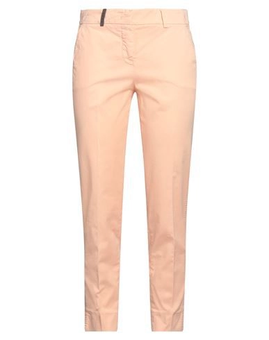 Peserico Icon 4718 Pants Pastel Size Cotton, Elastane - Orange