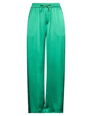 Herno Wide-leg Satin Pants - Green