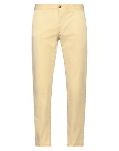 Incotex Pants Pastel Size Cotton, Elastane - Yellow