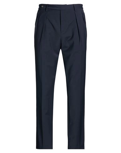 Boglioli Wool Blend Tailored Pants - Midnight Blue