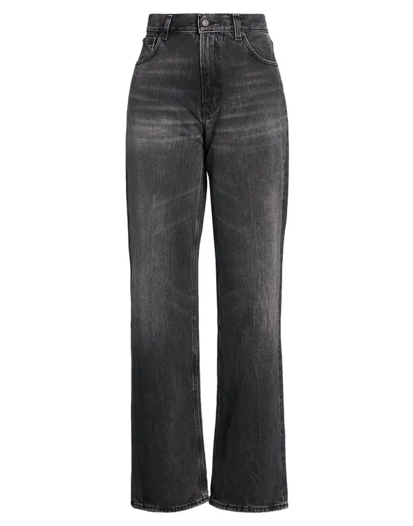 HAIKURE Wide-leg Faded Jeans