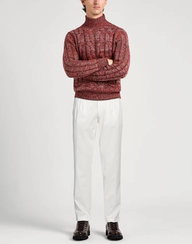 Eleventy Cotton Elastane Chino Pants - White