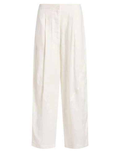 LARDINI Linen Pants - Ivory