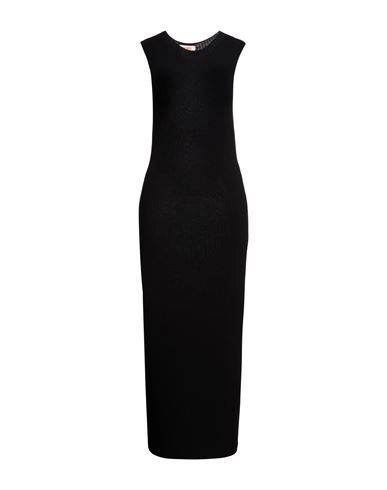 KONTATTO Maxi Dress Size Viscose, Pbt Polybutylene Terephthalate - Black