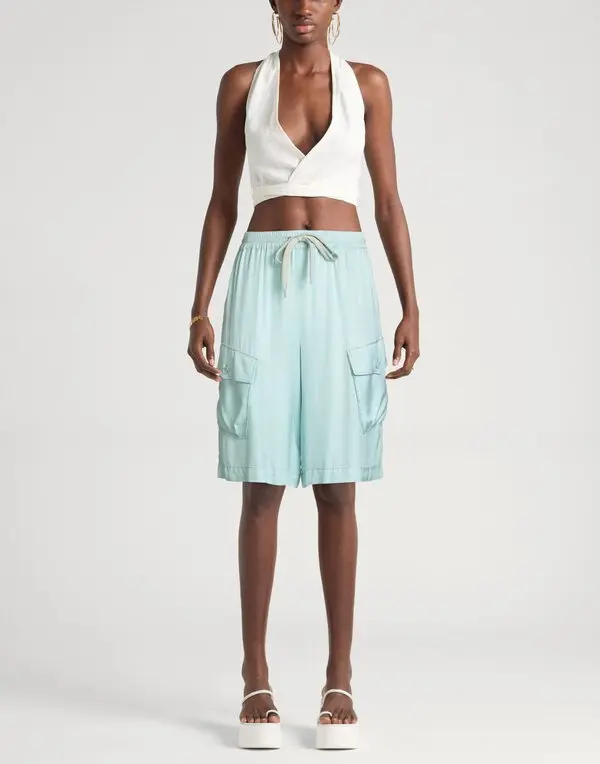 Pinko Cargo Shorts With Drawstring Waist