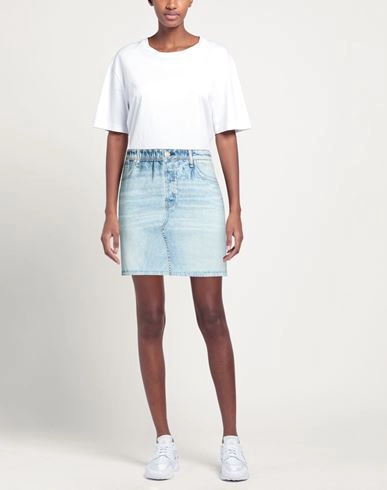 Rag & Bone Cotton Denim Skirt