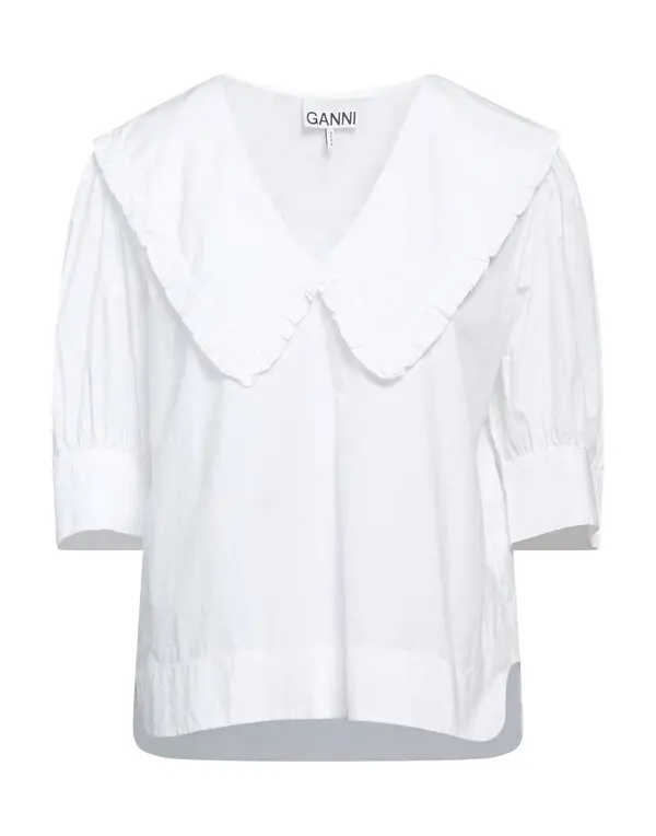 GANNI Organic Cotton Poplin Blouse