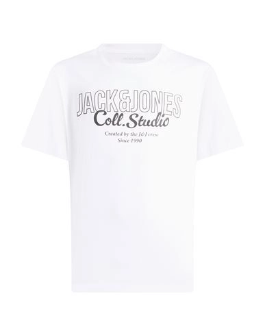 JACK & JONES T-shirt Size Cotton - White